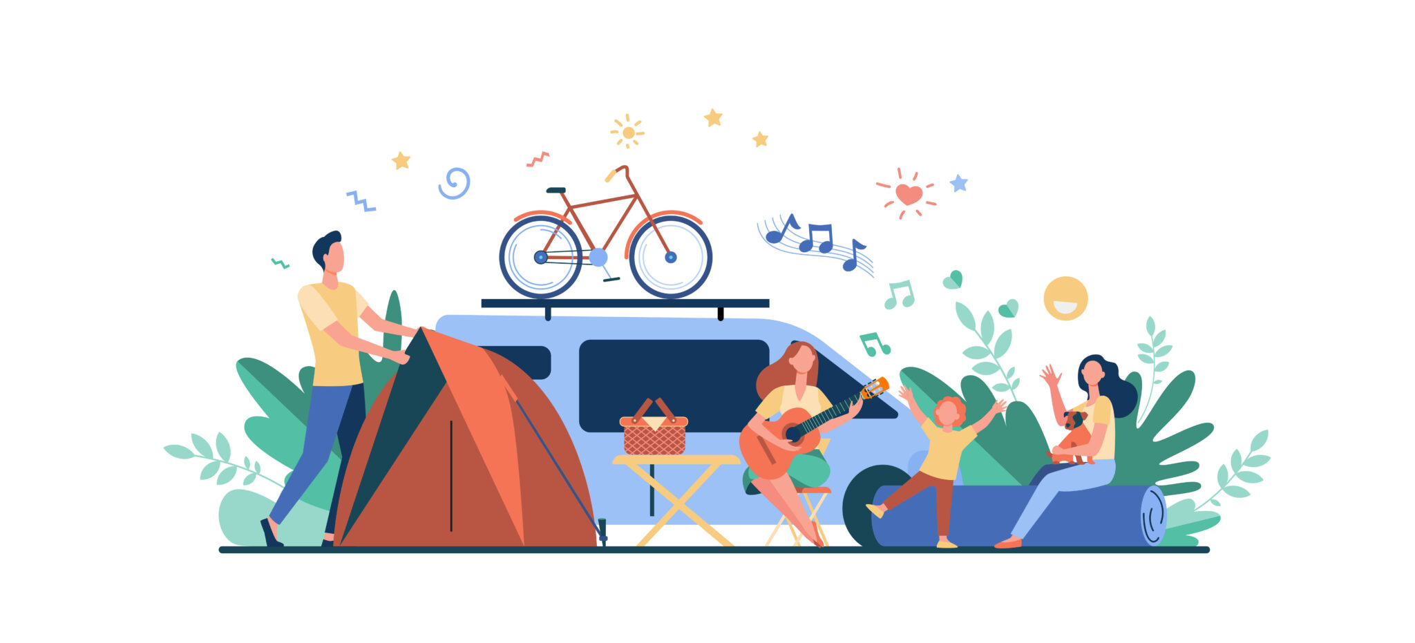 7 motivos para acampar em família - Eu Acampo